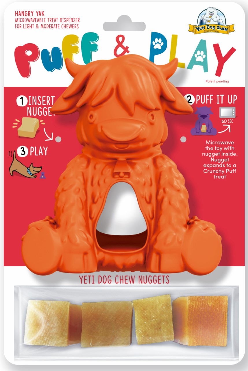 Puff and Play – Yeti Dog Chew