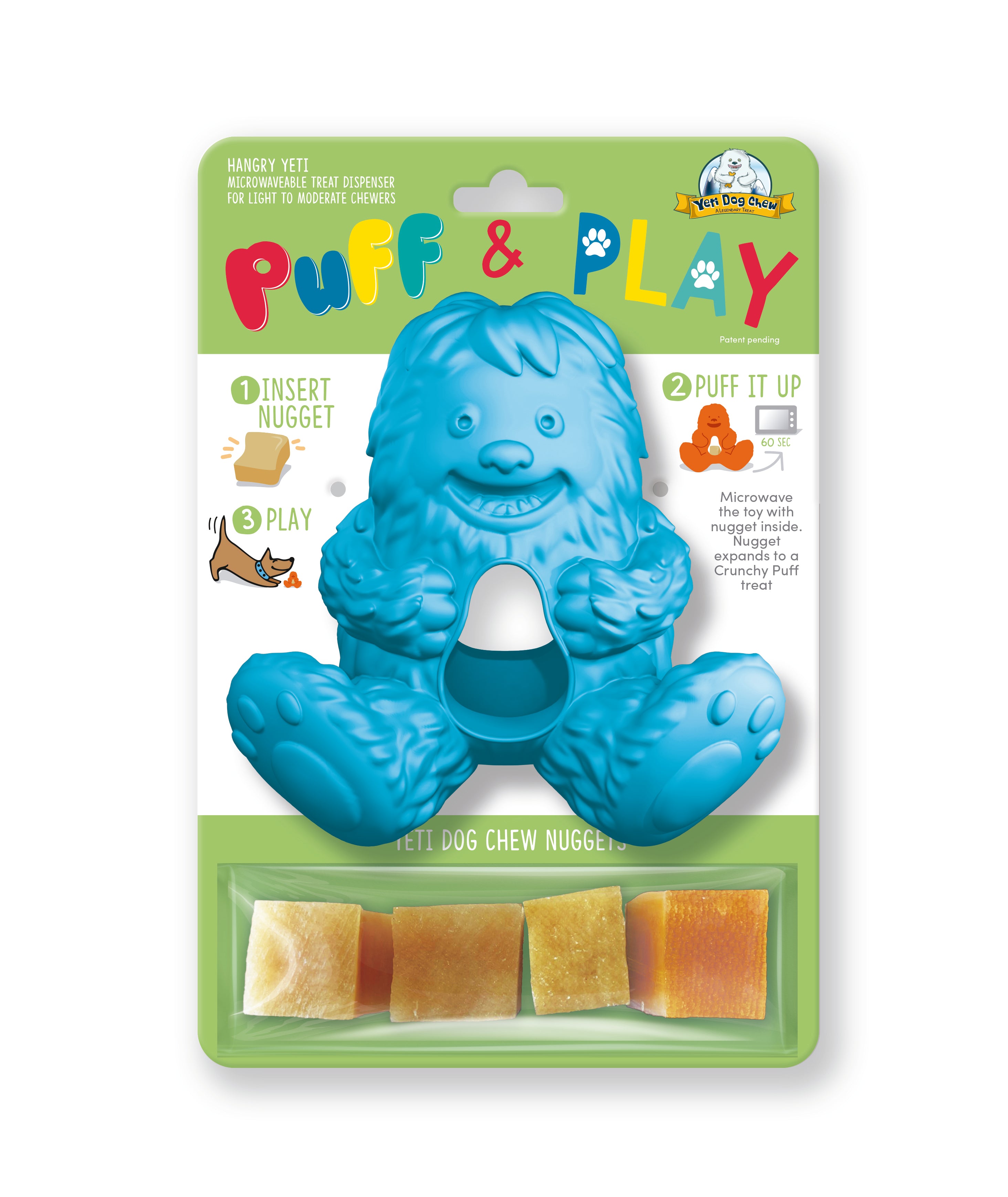 Puff and Play – Yeti Dog Chew